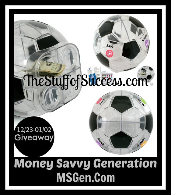 soccer ball bank Giveaway - Life With Kathy