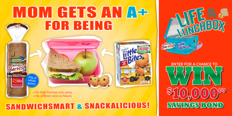 Back to School Tips With Little Bites Snacks & Nature’s Harvest Bread