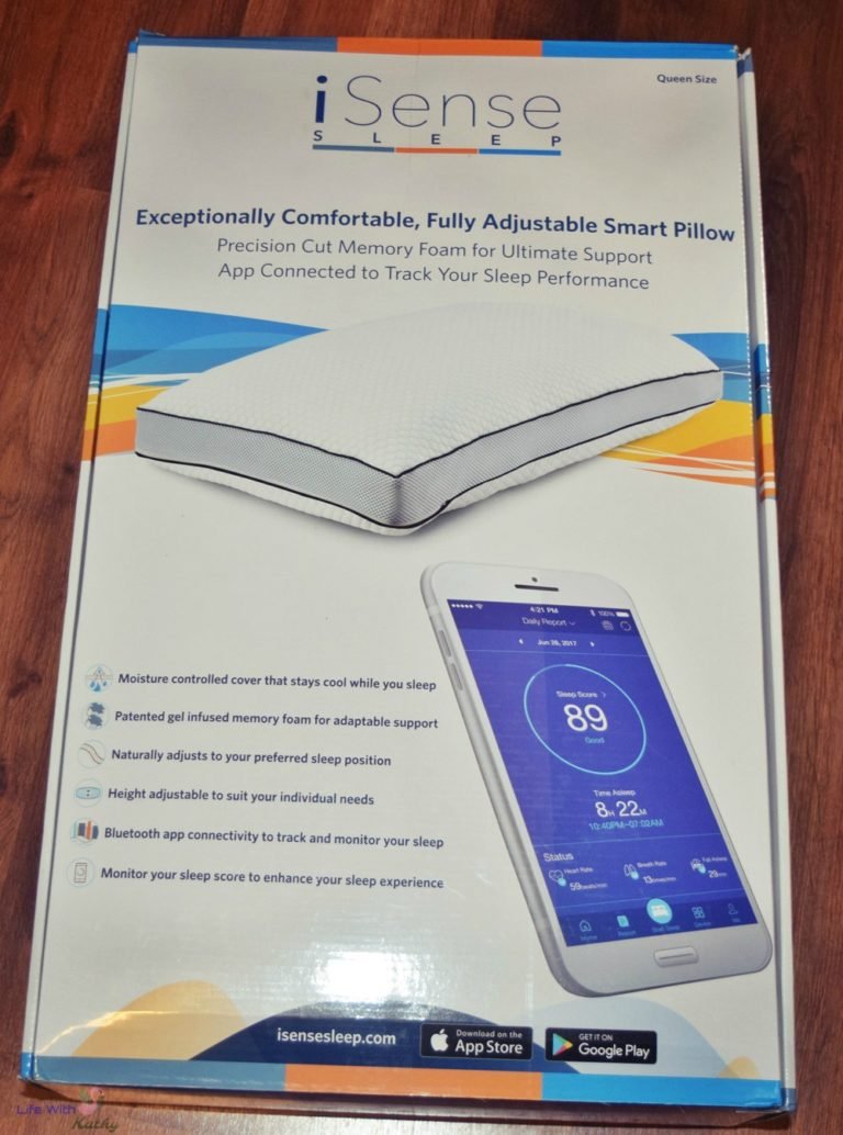 Sleep Well With the iSense Sleep Pillow - Life With Kathy