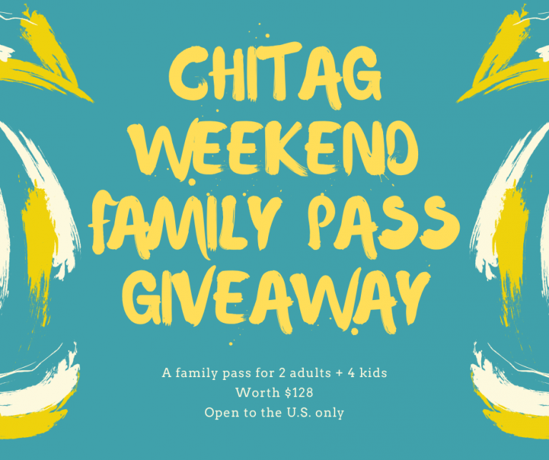 Chitag Weekend Family Pass Giveaway - Life With Kathy