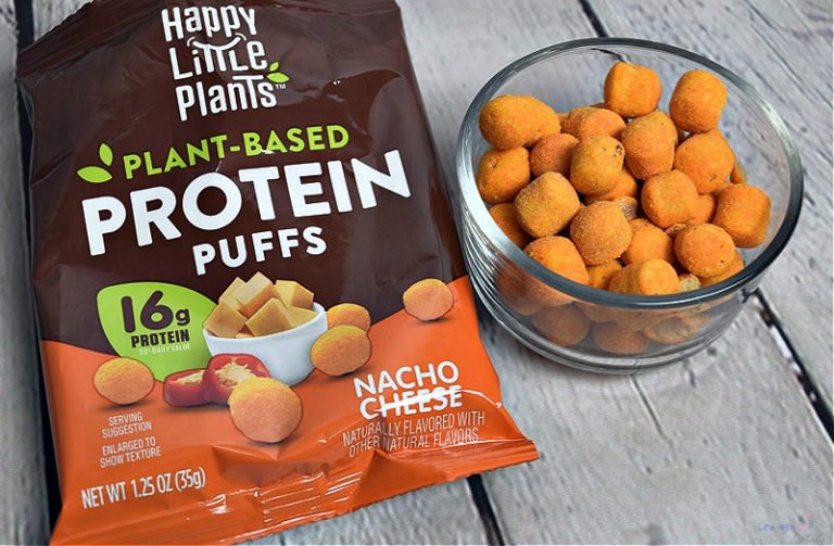 Healthy Snacking With Happy Little Plants Protein Puffs - Life With Kathy