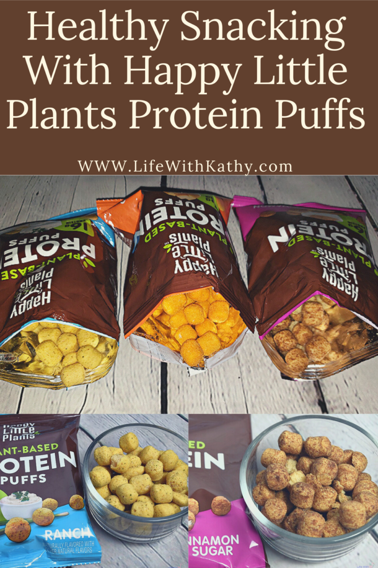 Healthy Snacking With Happy Little Plants Protein Puffs - Life With Kathy