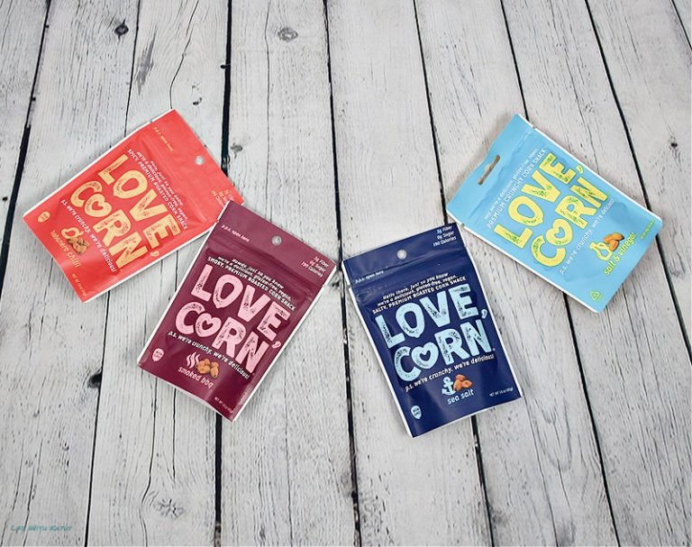 Crunchy and Tasty LOVE CORN Snacks - Life With Kathy