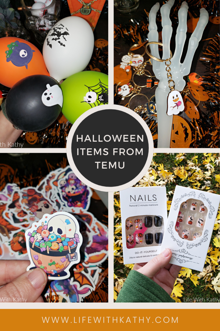 Halloween Items From Temu - Life With Kathy