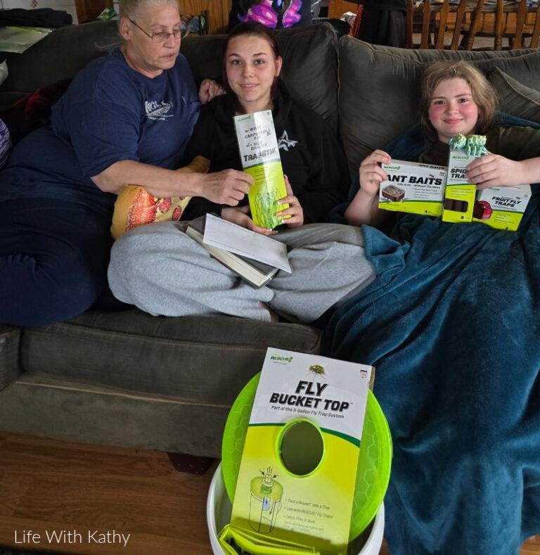 RESCUE! Pest Control Party - Life With Kathy