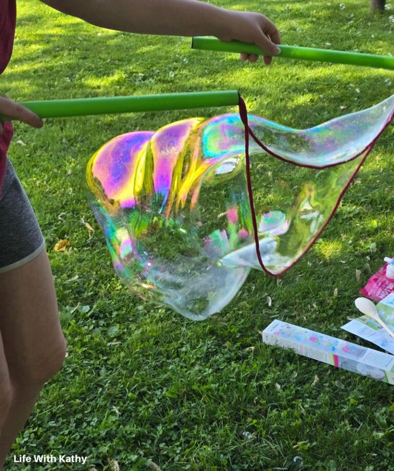 Outdoor Play With South Beach Bubbles